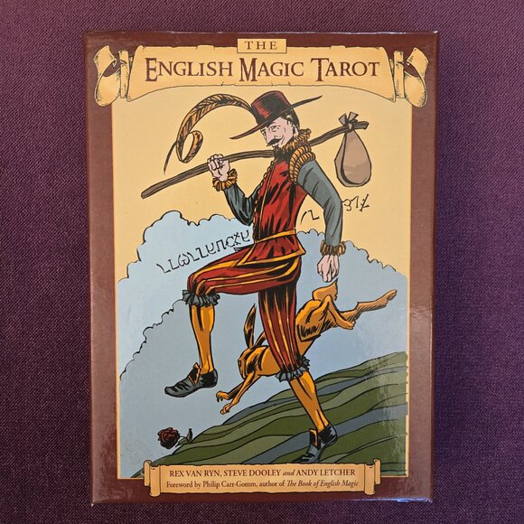 Weiser Books | Games | The English Magic Tarot Deck Book Set Bnib ...